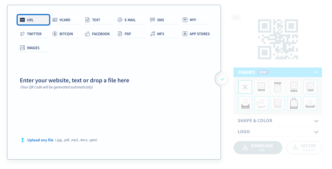 Come creare un QR Code in soli 3 semplici passi